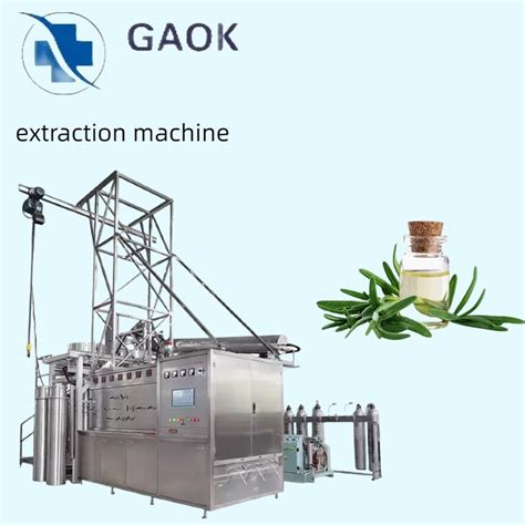 Thyme Essential Oil Supercritical Co2 Fluid Extraction Machine Small