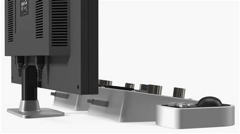 Electron Microscope Monitor With Control Panel 3d Model 59 3ds Blend C4d Fbx Max Ma