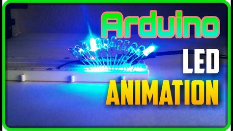 Different LED Animations Using Arduino With Codes YouTube
