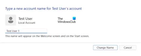 Cannot Rename User Profile Folder In Windows 11