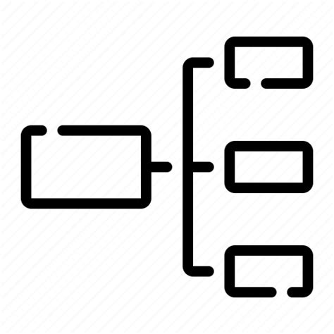 Hierarchy Schema Interface Business Organization Diagram Icon Download On Iconfinder