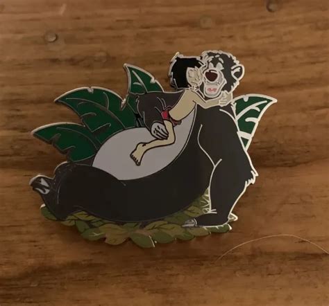 Disney Baloo And Mowgli The Jungle Book Vintage Trading Pin Badge Zc