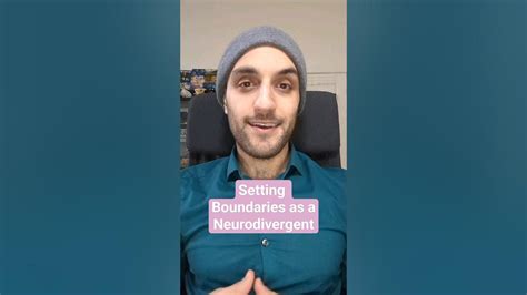 Setting Boundaries As A Neurodivergent Youtube