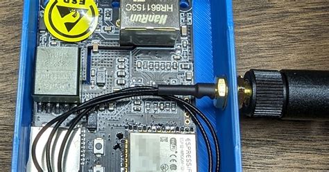 external antenna enclosure for lilygo esp32 poe by rainb0w wheez3