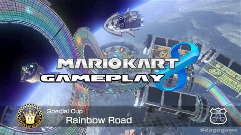 Mario Kart 8 Rainbow Road Space Station Map Space Highway Mario Kart