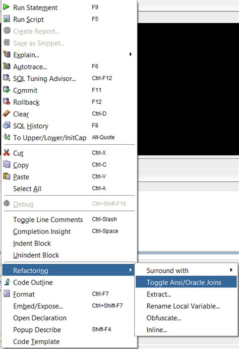 sql developer ansi oracle joins toggle iancarpenter dev