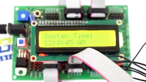 Ds1307 Rtc Based Digital Clock Designing In 12 Hour Format With