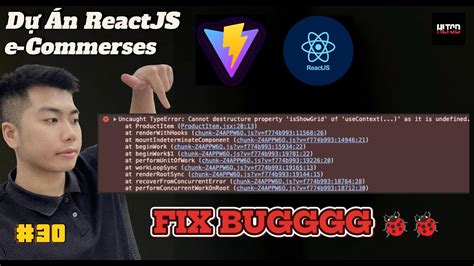 30 Fix Bug Component Productitem Dự án Reactjs E Com Website Youtube