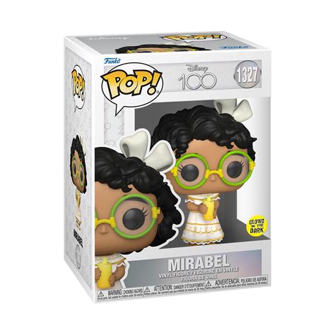 Disney 100 Encanto Mirabel Glow In The Dark Funko Pop Vinyl Figure 1327