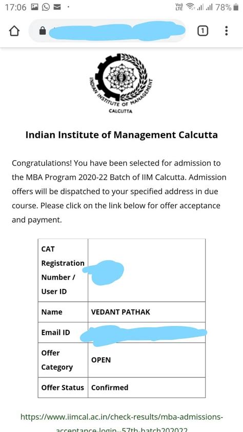 Vedant Pathak On Linkedin Mba Iimc Pgp 37 Comments