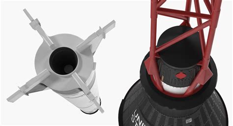 3d Rocket Mercury Redstone 3 Turbosquid 1286987