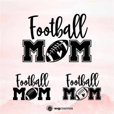 Football Mom Svg Vector Cricut Svgcosmos