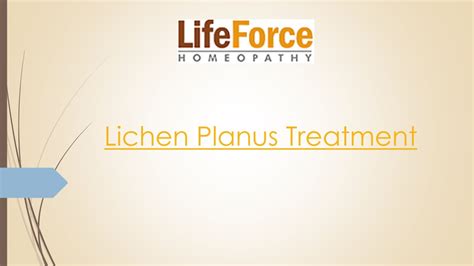 PPT Lichen Planus Treatment PowerPoint Presentation Free Download ID