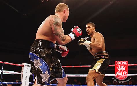 Dorian Darch Reflects On An Unforgettable Four Minute With Anthony Joshua Boxing Wales