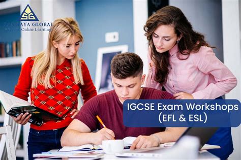 igcse exam workshops efl esl sangaya global