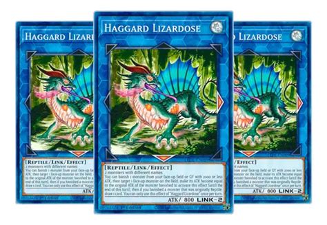Yugi Oh Haggard Lizardose Lede En089 Comun