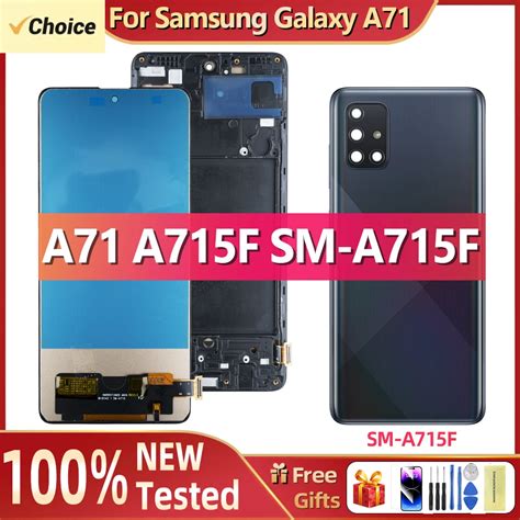 Original Super AMOLED For Samsung Galaxy A71 LCD Display Touch Screen ...