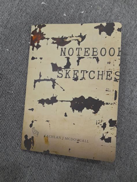 Notebook Sketches Paper View Independent Publishing