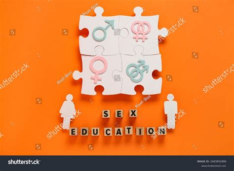 Cubes Text Sex Education Puzzle Pieces Stock Photo 2483952999 Shutterstock