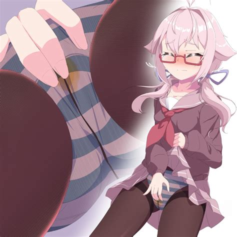 Kuu Nekoneko Original Commission Highres Skeb Commission 1girl Antenna Hair Between