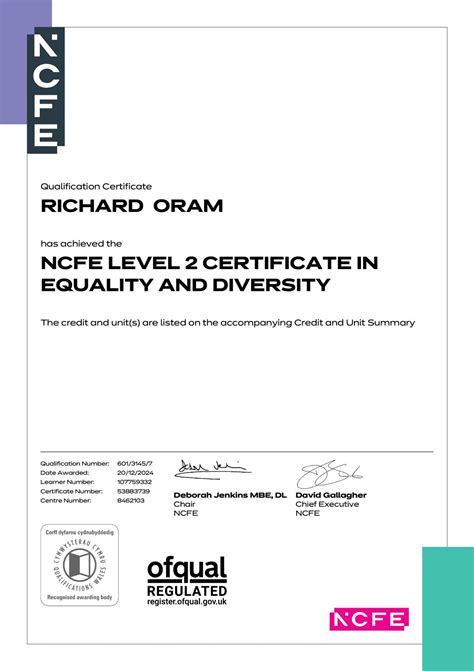 Richard Oram On Linkedin Delighted To Have Received My Certificate For