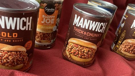 Canned Sloppy Joe Sauces Ranked Worst To Best
