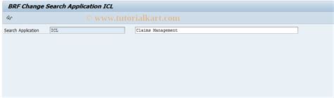 Ign Search Applic Sap Tcode Change Search Application