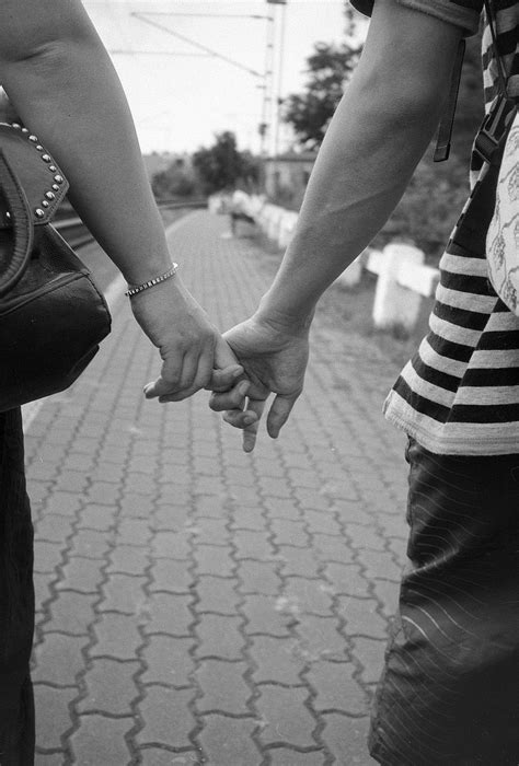 Holding Hands Black And White