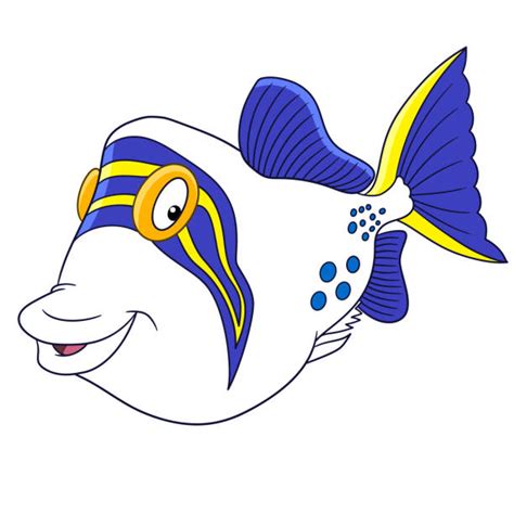 100 Triggerfish Drawing Stock Illustrations Royalty Free Vector