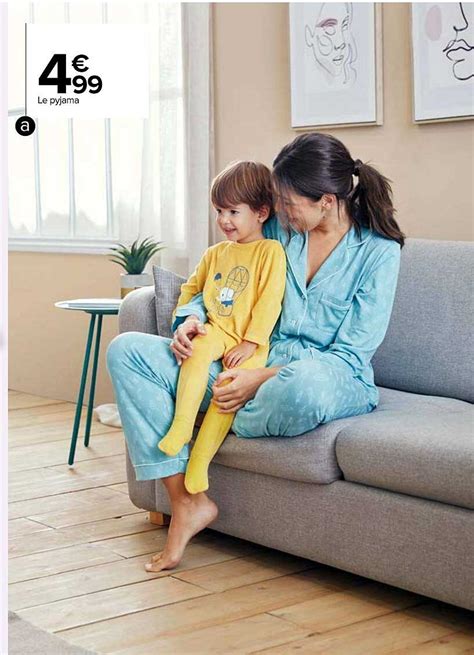 Promo Le Pyjama Chez Carrefour Icatalogue Fr