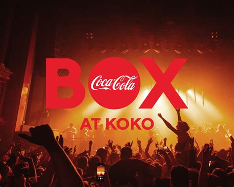 Coca Cola Box At Koko Coca Cola Great Britain