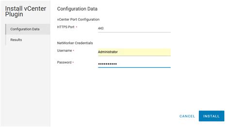 Nvp Vproxy Vsphere Web Client Plugin Reports Successful Installation