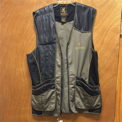 Browning Other Browning Mens Shooting Vest Black And Gray With