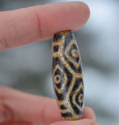 РЕЗЕРВТибетская Бусина Дзи 6 глаз Дракона - талисман силы и авторитета ...