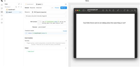 How To Acess Transformer In Pdf Content 💬 App Building Retool Forum