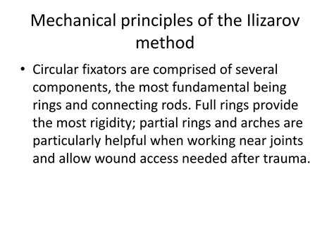 Ilizarov Principles Of Deformity Correctionpptx