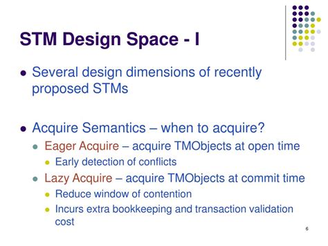 Ppt Adaptive Software Transactional Memory Powerpoint Presentation