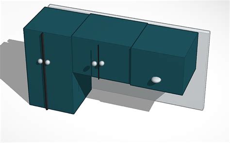 3d Design Kitchen Cupboard Tinkercad