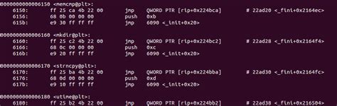 Disassembly Elf How To Make Ida Show Me The Correct Plt Procedure Linkage Table Content