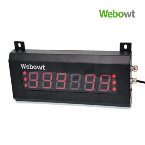 large screen remote display weighing indicator 6 bit rs232 rs485