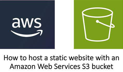 How To Host A Static Website With An Amazon Web Services S3 Bucket By