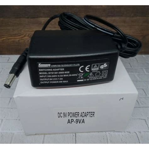 Jual Dc Adaptor 9 Volt Untuk Produk Lutron Shopee Indonesia