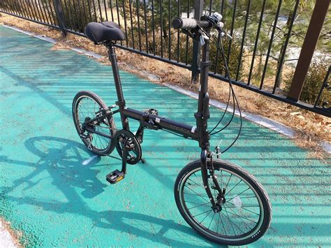 티티카카 미니벨로p8 접이식자전거 당근 중고거래