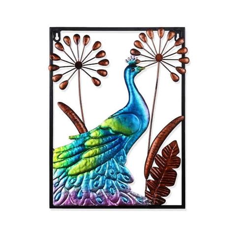 Peacock Feather Metal Wall Art Peacock Feather Metal Wall Art