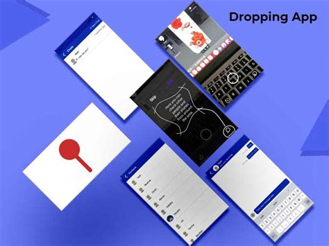 dropping app a social media app using ar devstree au