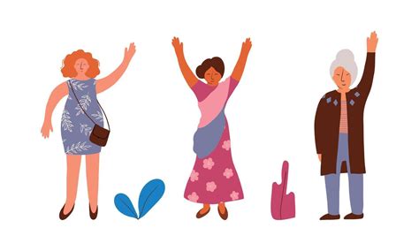 Diverse Women Celebrating Together In Vibrant Attire 71308276 Vector