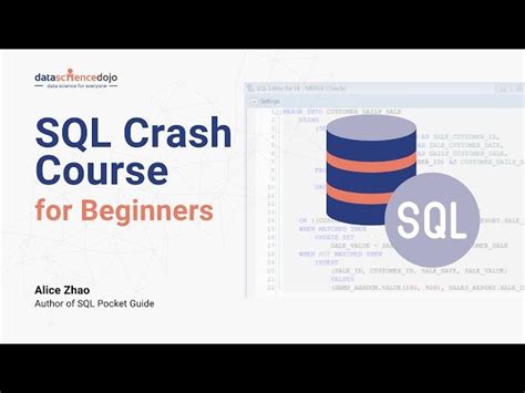 Free Video Sql Crash Course For Beginners From Data Science Dojo Class Central