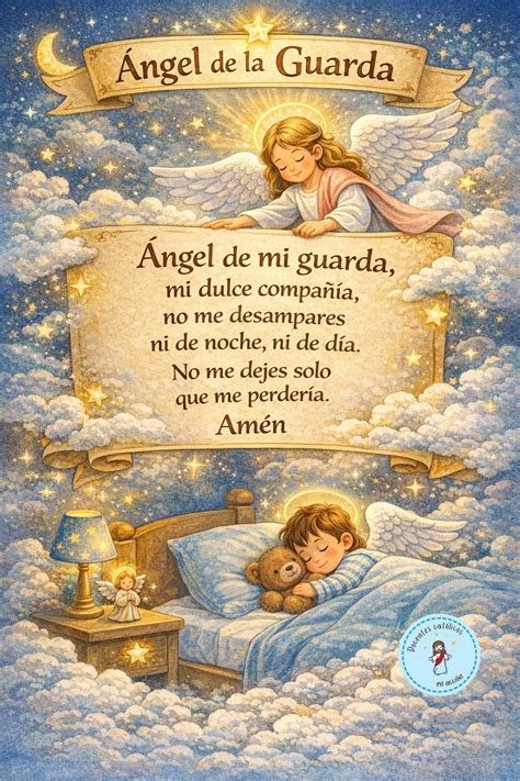Docentes OraciÓn Al Ángel De La Guarda Una Oración Para Los Más