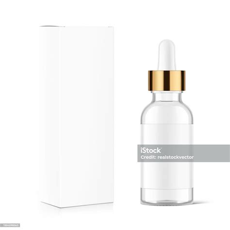 흰색 배경에 고립 된 금속 캡 모형이있는 드롭퍼 병 벡터 그림입니다 0명에 대한 스톡 벡터 아트 및 기타 이미지 0명 3차원 형태 건강관리와 의술 Istock