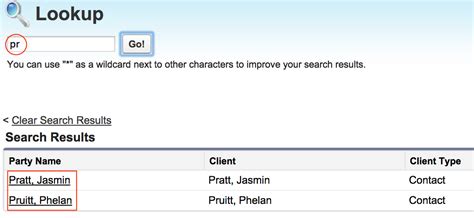 Enable The Enhanced Lookups Search Setting